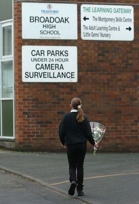 Pupils Return Broadoak High School Partington Editorial Stock Photo ...