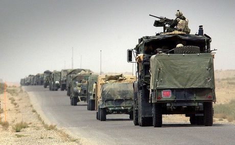 Iraq War Never Ending Convoy American Editorial Stock Photo - Stock ...