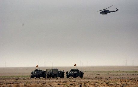 Iraq War Cobra Helicopter Gunship Flies Editorial Stock Photo - Stock ...