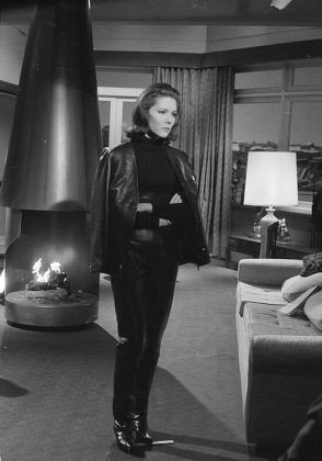 7 Tv programme series still stills character emma peel miss mrs leather ...