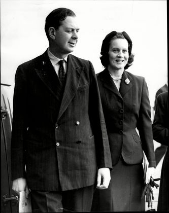 Lord Oliver Poole Wife Lady Daphne Editorial Stock Photo - Stock Image ...