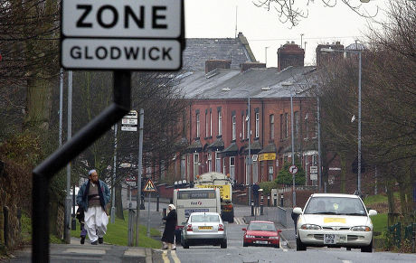 Glodwick Area Oldham Greater Manchester Murder Editorial Stock Photo ...