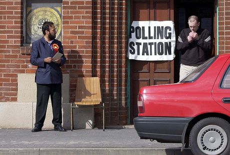 Local Elections Polling Station Oldham Labour Editorial Stock Photo ...