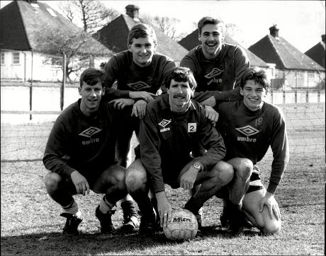 Everton Coach Paul Power Young Footballers Editorial Stock Photo ...