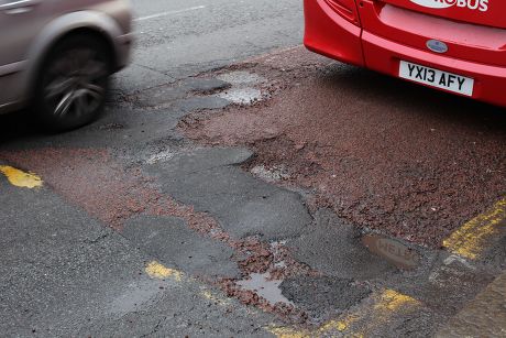 Potholes Editorial Stock Photo - Stock Image | Shutterstock