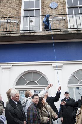 Blue Plaque Honouring Former Beatles John Editorial Stock Photo - Stock ...