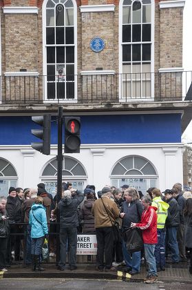 Blue Plaque Honouring Former Beatles John Editorial Stock Photo - Stock ...