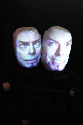 Puppet Projection David Bowies Face 50th Editorial Stock Photo - Stock ...