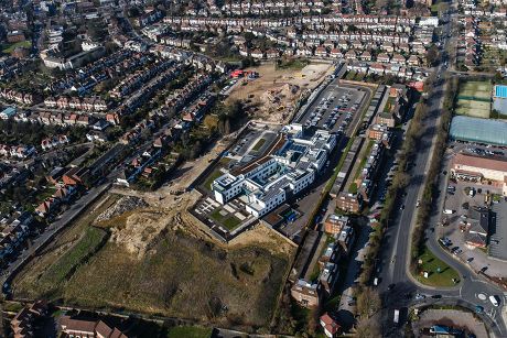 Aerial View Redeveloped Finchley Memorial Hospital Editorial Stock ...