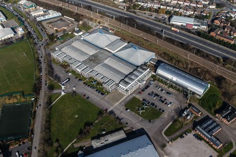 Aerial View Former Barnet Copthall Stadium Editorial Stock Photo ...