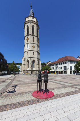 Town Church Balingen Neckar Black Forest Editorial Stock Photo - Stock ...