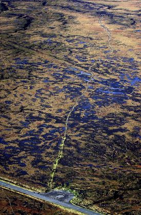 Aerial View Saddleworth Moor North East Editorial Stock Photo - Stock ...