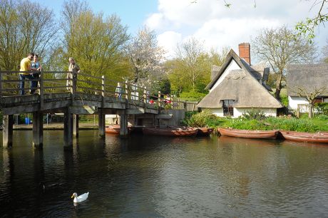 Bridge Flatford Suffolk England Britain Editorial Stock Photo - Stock ...