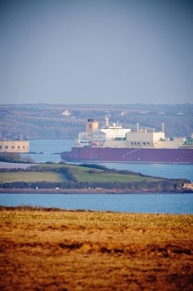Lng Carrier Zarga Docked South Hook Editorial Stock Photo - Stock Image ...
