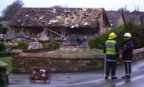 Larkhall Gas Explosion Which Killed All Editorial Stock Photo - Stock ...