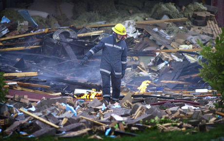 Larkhall Gas Explosion Which Killed All Editorial Stock Photo - Stock ...