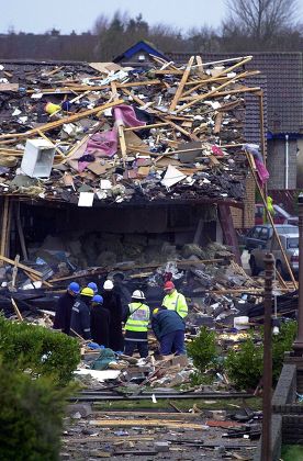 Larkhall Gas Explosion Which Killed All Editorial Stock Photo - Stock ...