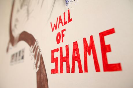 Wall Shame Editorial Stock Photo - Stock Image | Shutterstock