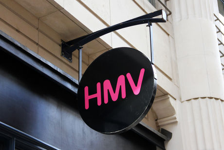 Hmv Store Sign London Britain Editorial Stock Photo - Stock Image ...