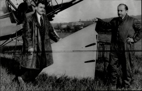 Leo Valentin French Birdman Aviator Author Editorial Stock Photo ...