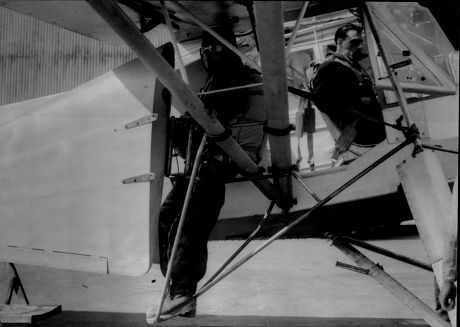 Leo Valentin French Birdman Aviator Author Redaktionelles Stockfoto ...