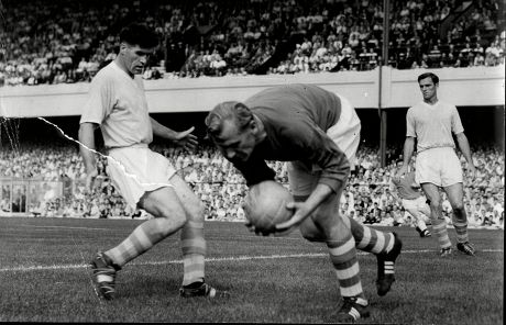 Footballer Bert Trautmann Action Manchester City Editorial Stock Photo ...