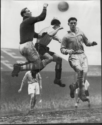 Footballer Bert Trautmann Manchester City Goalkeeper Editorial Stock ...