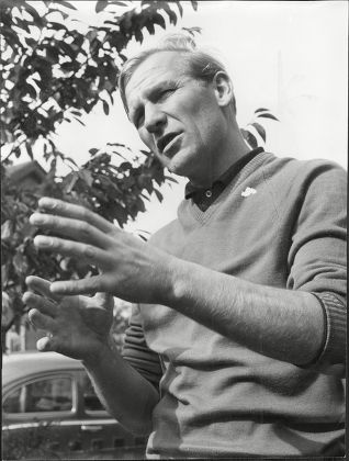 Footballer Bert Trautmann Manchester City Goalkeeper Editorial Stock ...