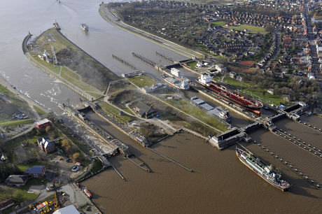 Lock Kiel Canal German Nordostseekanal Nok Editorial Stock Photo - Stock Image | Shutterstock