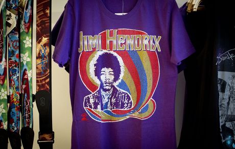 Jimi Hendrix Merchandise Seen Popup Shop Editorial Stock Photo - Stock ...