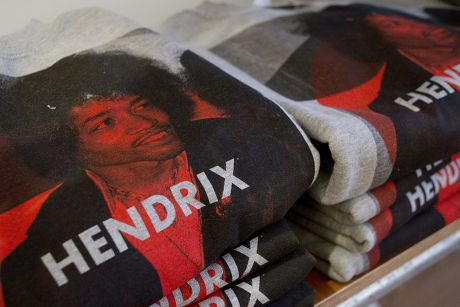 Jimi Hendrix Merchandise Seen Popup Shop Editorial Stock Photo - Stock ...