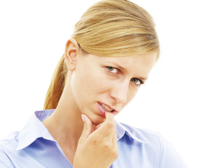 Model Released Young Woman Looking Pensive Editorial Stock Photo ...