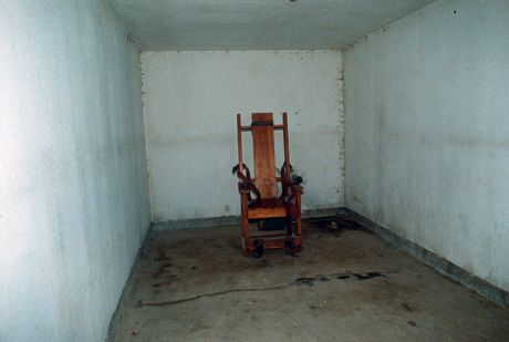 Gas Chamber Bench Used Execution On Editorial Stock Photo - Stock Image ...