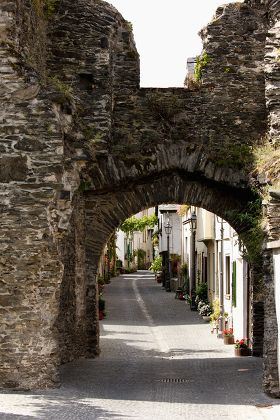 Ancient City Wall Gate Historic Town Editorial Stock Photo - Stock ...