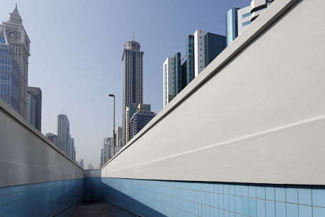 Deserted Pedestrian Underpass Sheikh Zayed Road Editorial Stock Photo ...