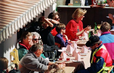 Princess Diana Restaurant Zurs Catherine Soames Editorial Stock Photo ...