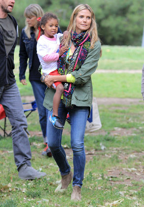 Lou Sulola Samuel Heidi Klum Editorial Stock Photo - Stock Image ...