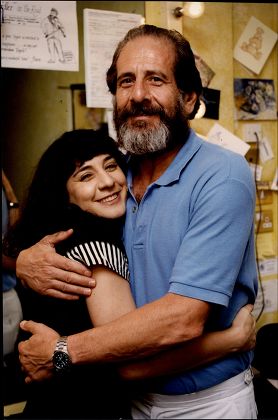 Actor Topol His Daughter Actress Adi Redaktionelles Stockfoto ...