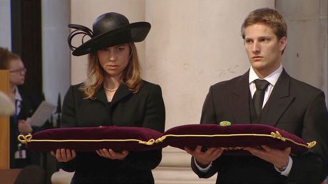 Amanda Michael Thatcher Service St Pauls Editorial Stock Photo - Stock ...
