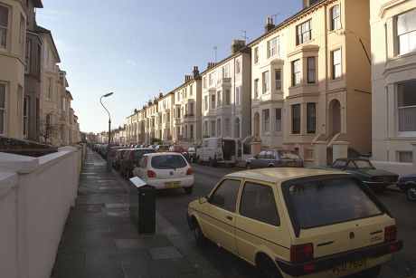 Hova Villas Hove Brighton Victor Farrant Editorial Stock Photo - Stock ...