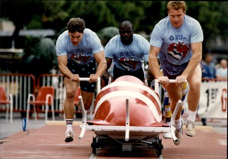 English Bobsledder Mark Tout Right Paul Editorial Stock Photo - Stock ...