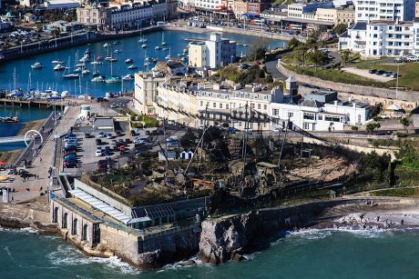 Aerial View Torquays Living Coastal Zoo Editorial Stock Photo - Stock ...