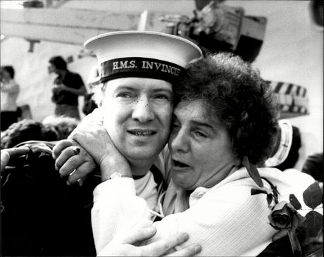 Falklands Island War British Forces Homecoming Editorial Stock Photo ...