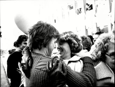 Falklands Island War British Forces Homecoming Editorial Stock Photo ...