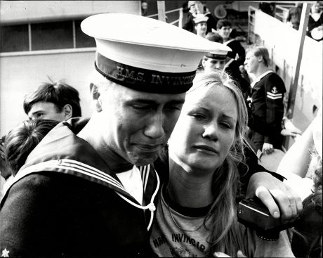 Falklands Island War British Forces Homecoming Editorial Stock Photo ...