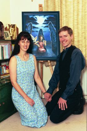 Wicca Artist Neil Geddesward Wife Alicen Editorial Stock Photo - Stock ...