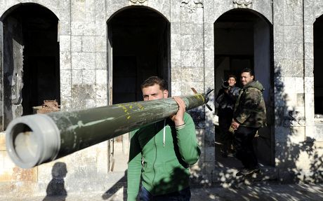 Armed Free Syrian Army Soldier Editorial Stock Photo - Stock Image ...