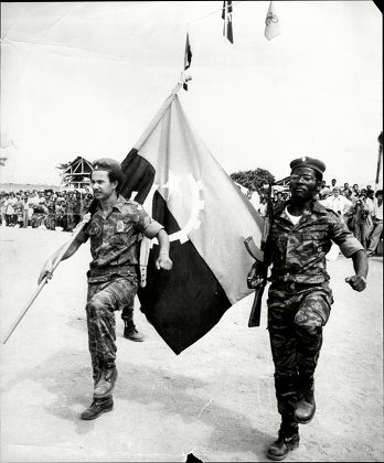 Angola Civil War 1976 Fapla Passing Editorial Stock Photo - Stock Image ...