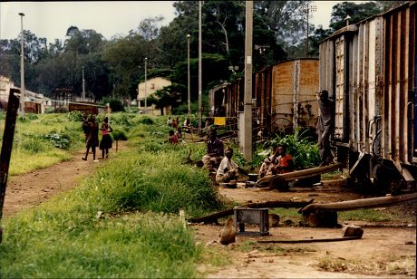 Angola Civil War 1997 Refugees Railway Editorial Stock Photo - Stock ...