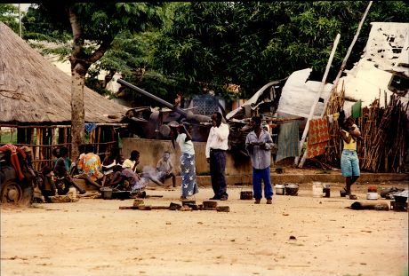 Angola Civil War 1997 Refugee Miners Editorial Stock Photo - Stock ...
